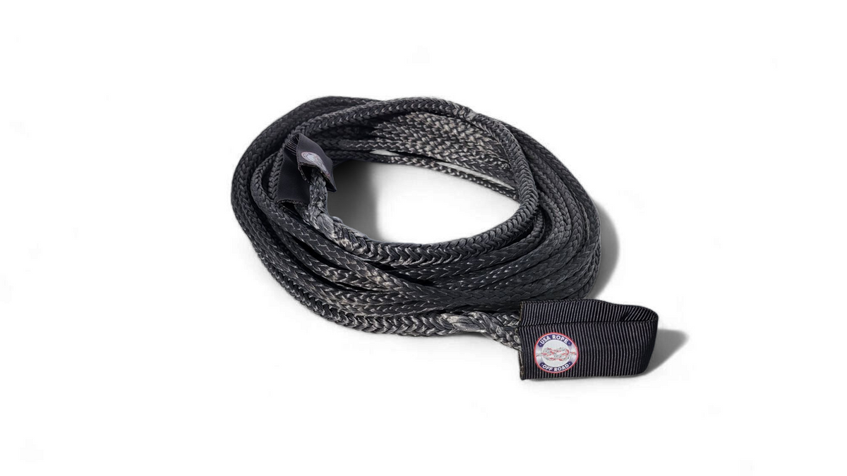 USA Rope 1/2" Synthetic Winch Rope Extension | Heavy-Duty Recovery Rope