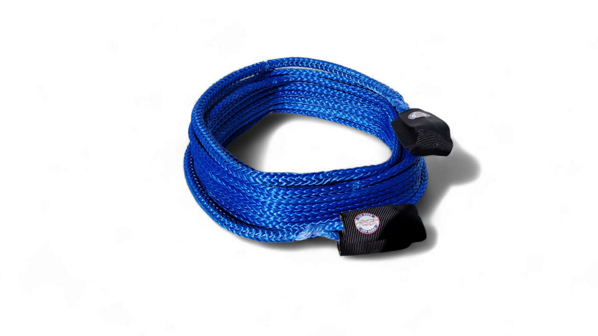 USA Rope 1/4" Synthetic Winch Rope Extension | 9,000 lbs Avg. Breaking ...