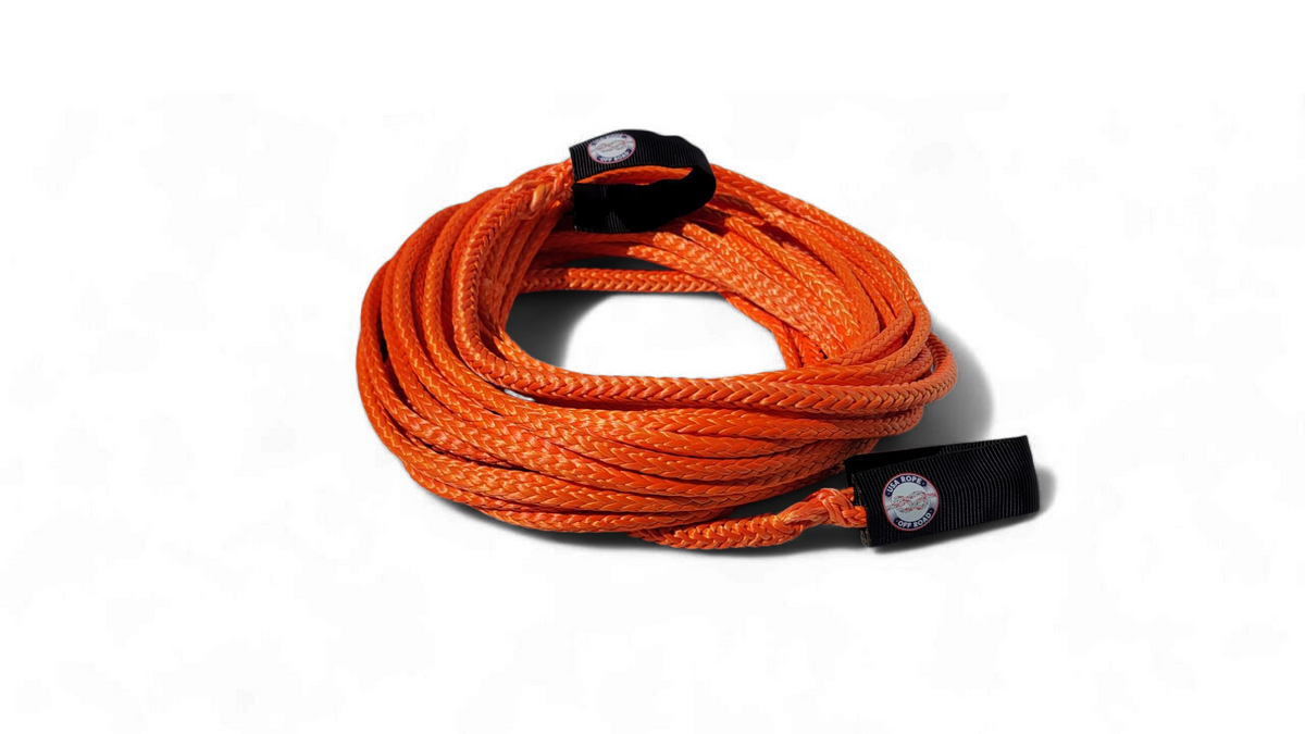 USA Rope 3/8" Synthetic Winch Rope Extension | High-Strength Recovery Rope